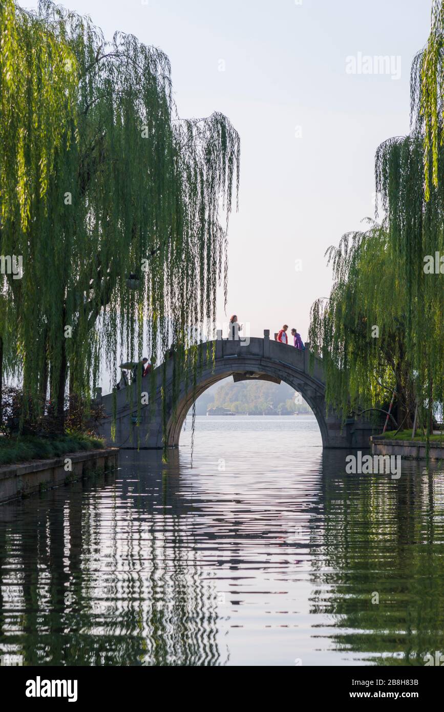 Forest Hangzhou West Lake, Zhejiang Hangzhou Stock Photo - Alamy