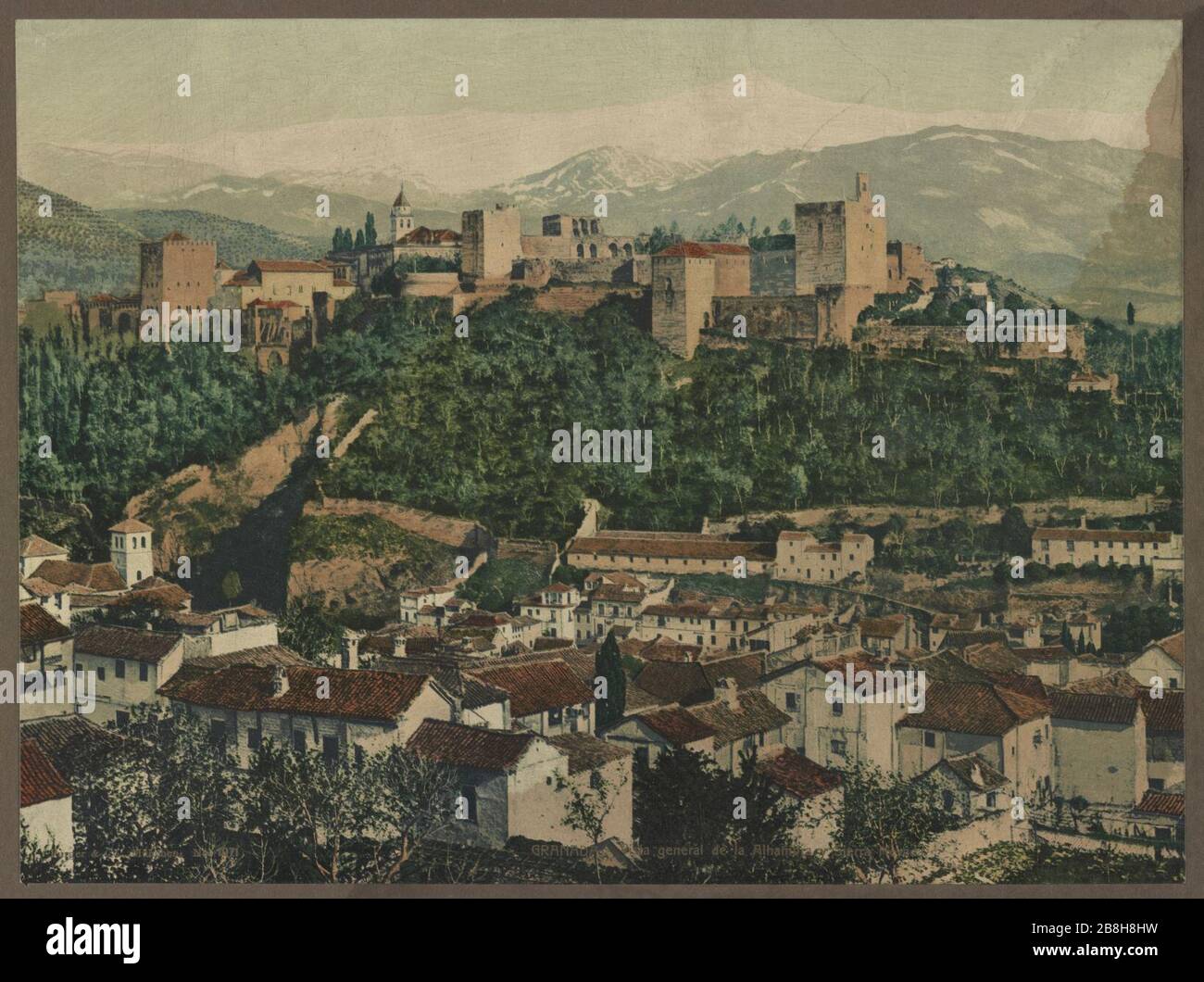 Alhambra y la sierra nevada hi-res stock photography and images - Alamy