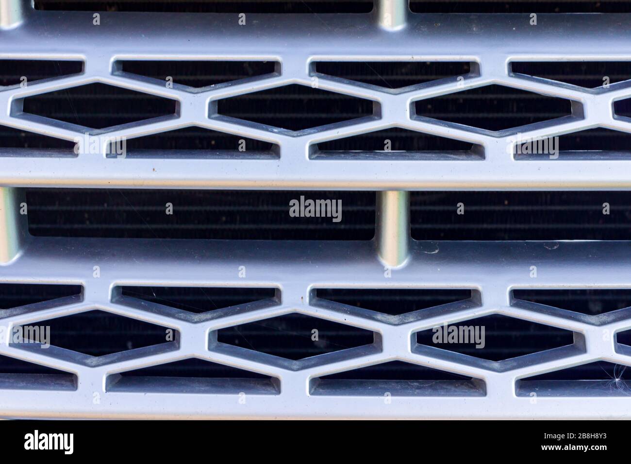 Front grill of a car, close up Stock Photo - Alamy