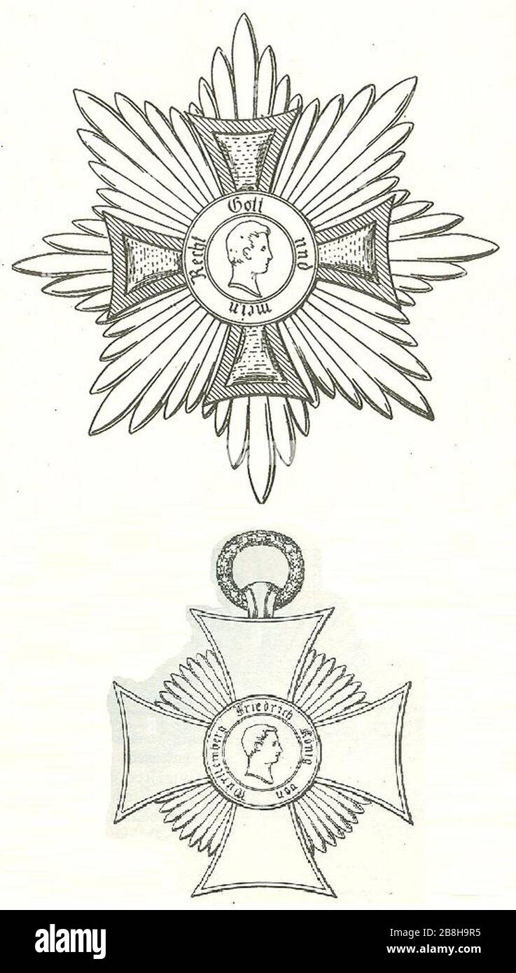 Cross of the order Cut Out Stock Images & Pictures - Alamy