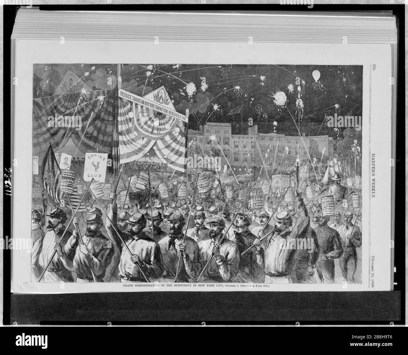 Grand demonstration Black and White Stock Photos & Images - Alamy