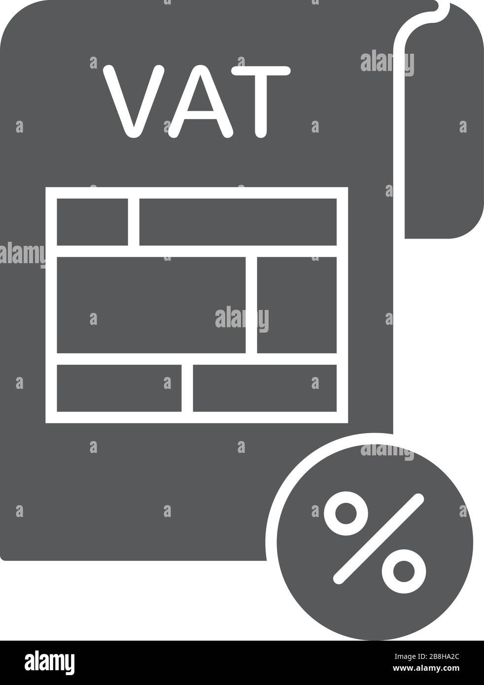 Vat tax receipt Stock Vector Images - Alamy