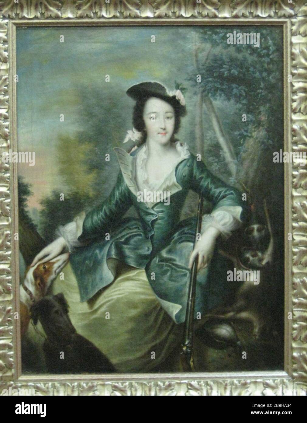 Grand Duchess Catherine Alexeevna by G.C.Grooth in hunting costume ...