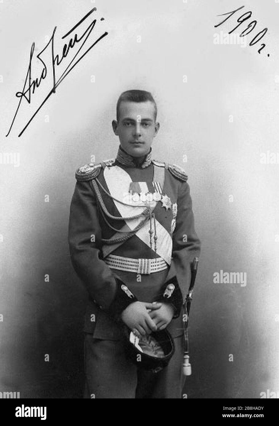 Grand Duke Andrei Vladimirovich 1900 Stock Photo - Alamy