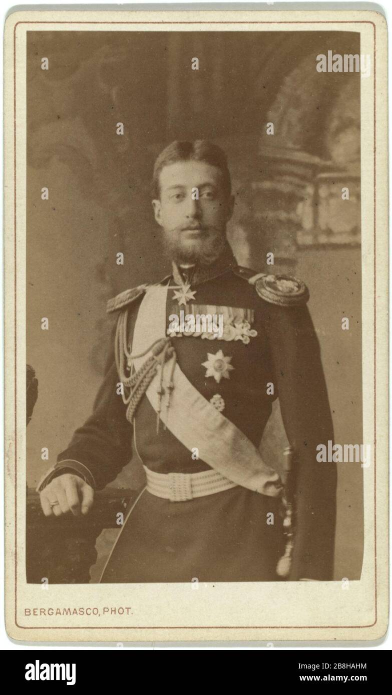 Grand Duke Konstantin Konstantinovich, three-quarter length portrait ...