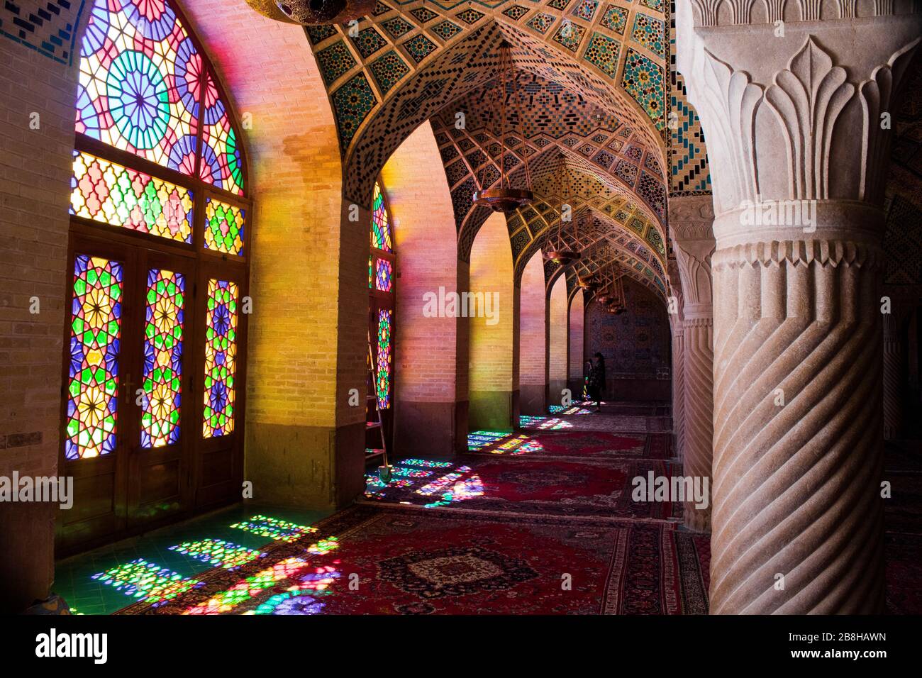 Colorfull Monument in Iran Stock Photo - Alamy
