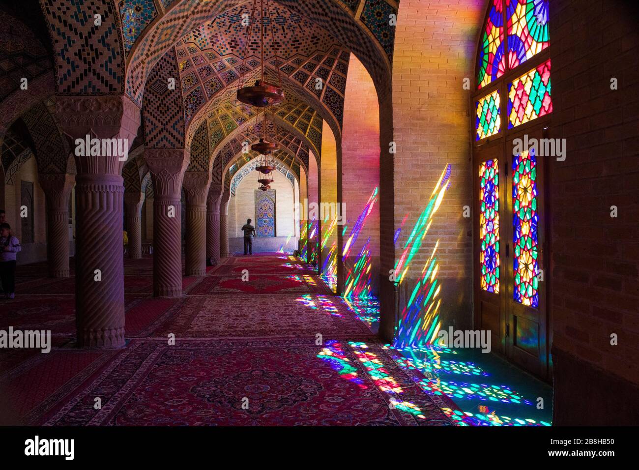 Colorfull Monument in Iran Stock Photo - Alamy