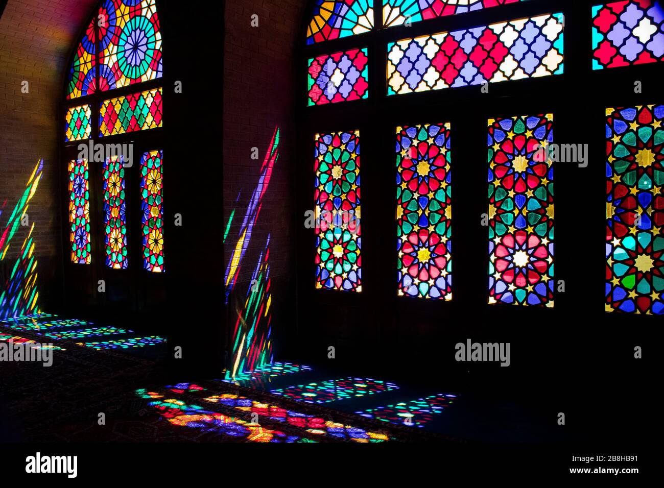 Colorfull Monument in Iran Stock Photo - Alamy