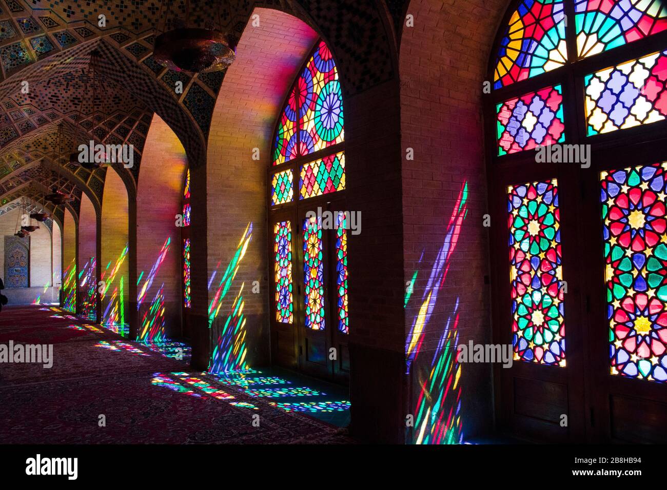 Colorfull Monument in Iran Stock Photo - Alamy