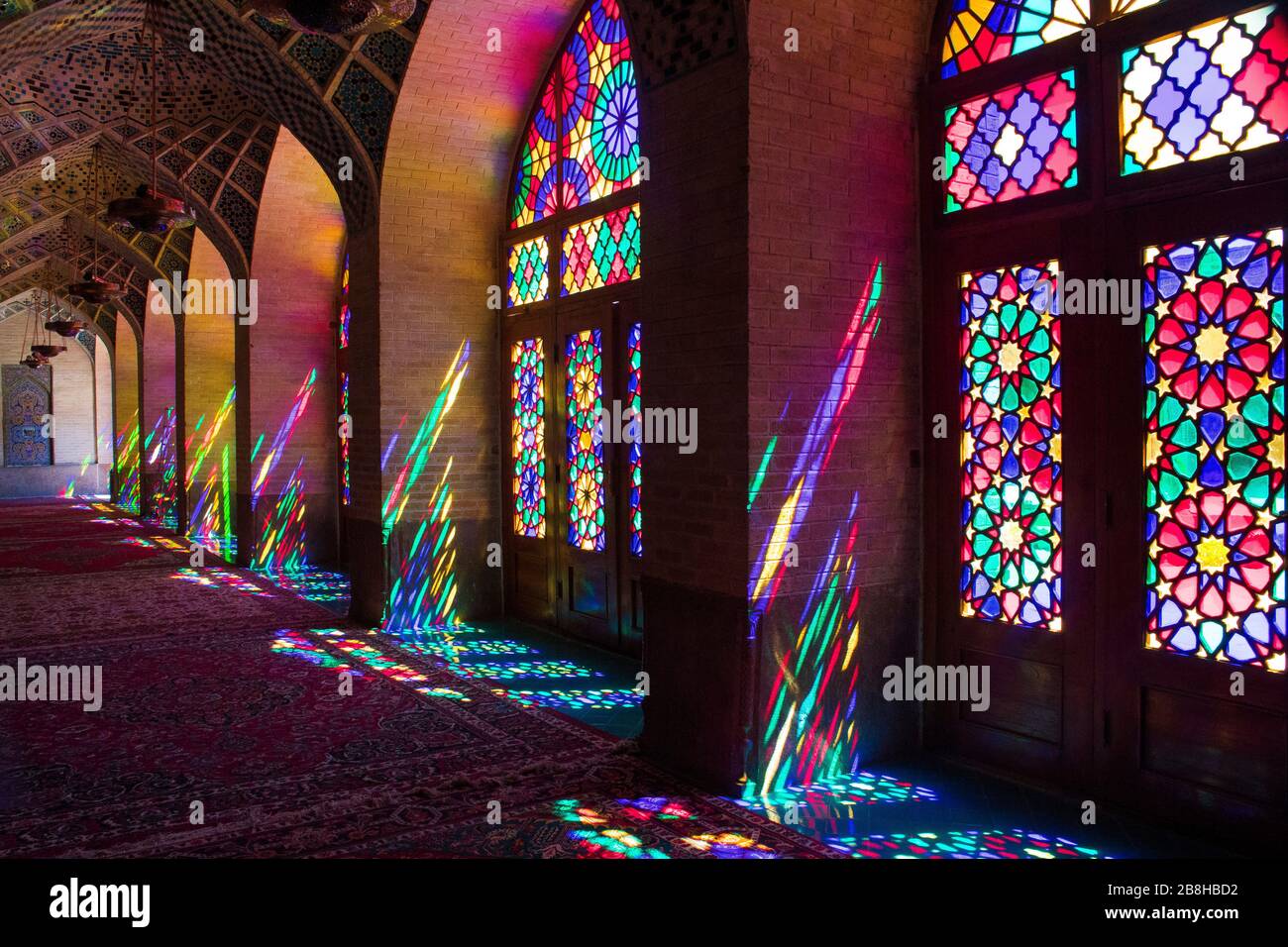 Colorfull Monument in Iran Stock Photo - Alamy