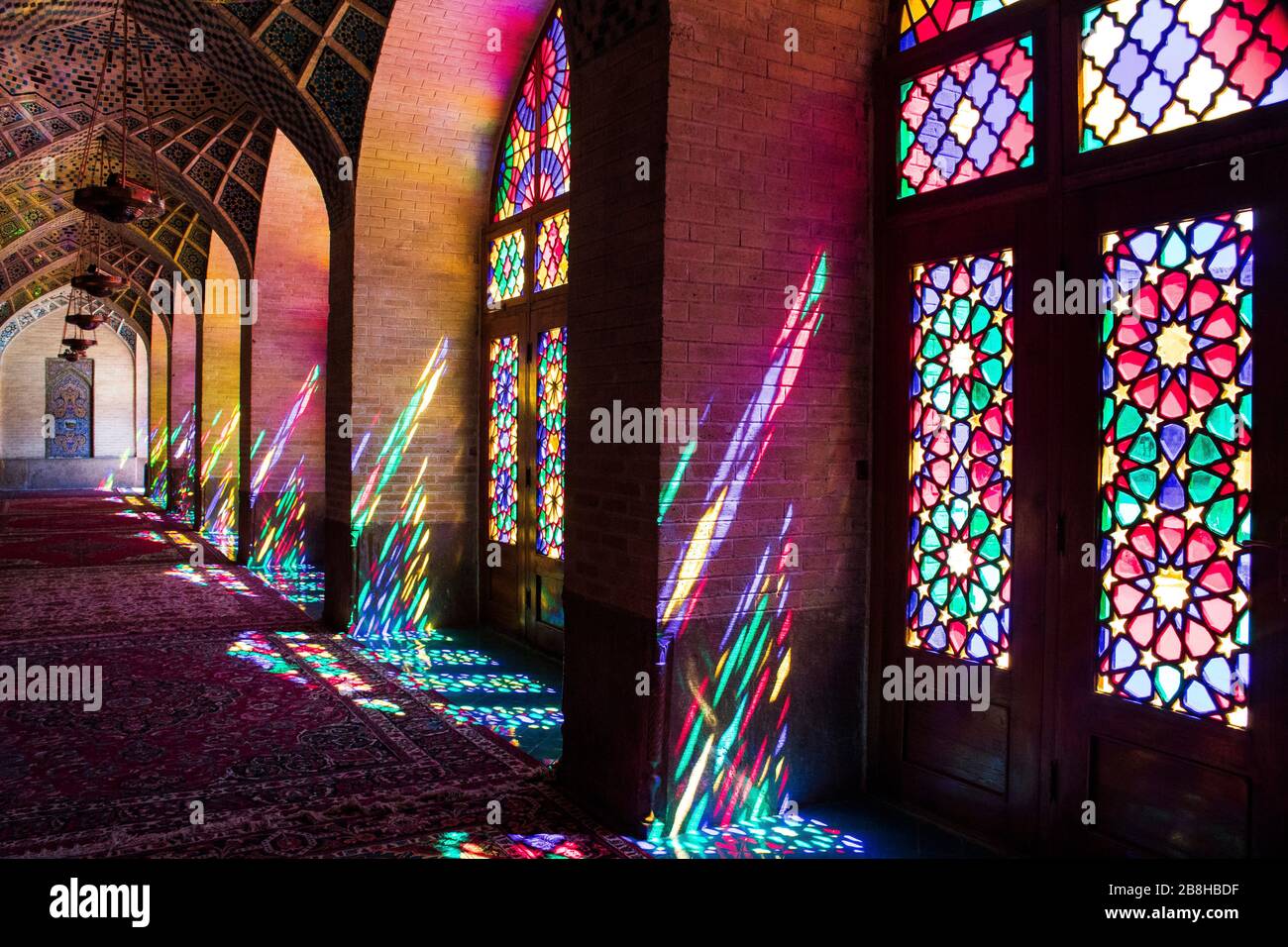 Colorfull Monument in Iran Stock Photo - Alamy