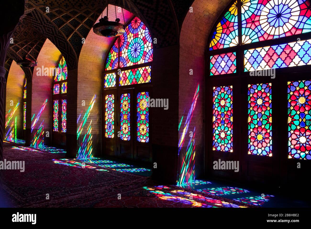 Colorfull Monument in Iran Stock Photo - Alamy