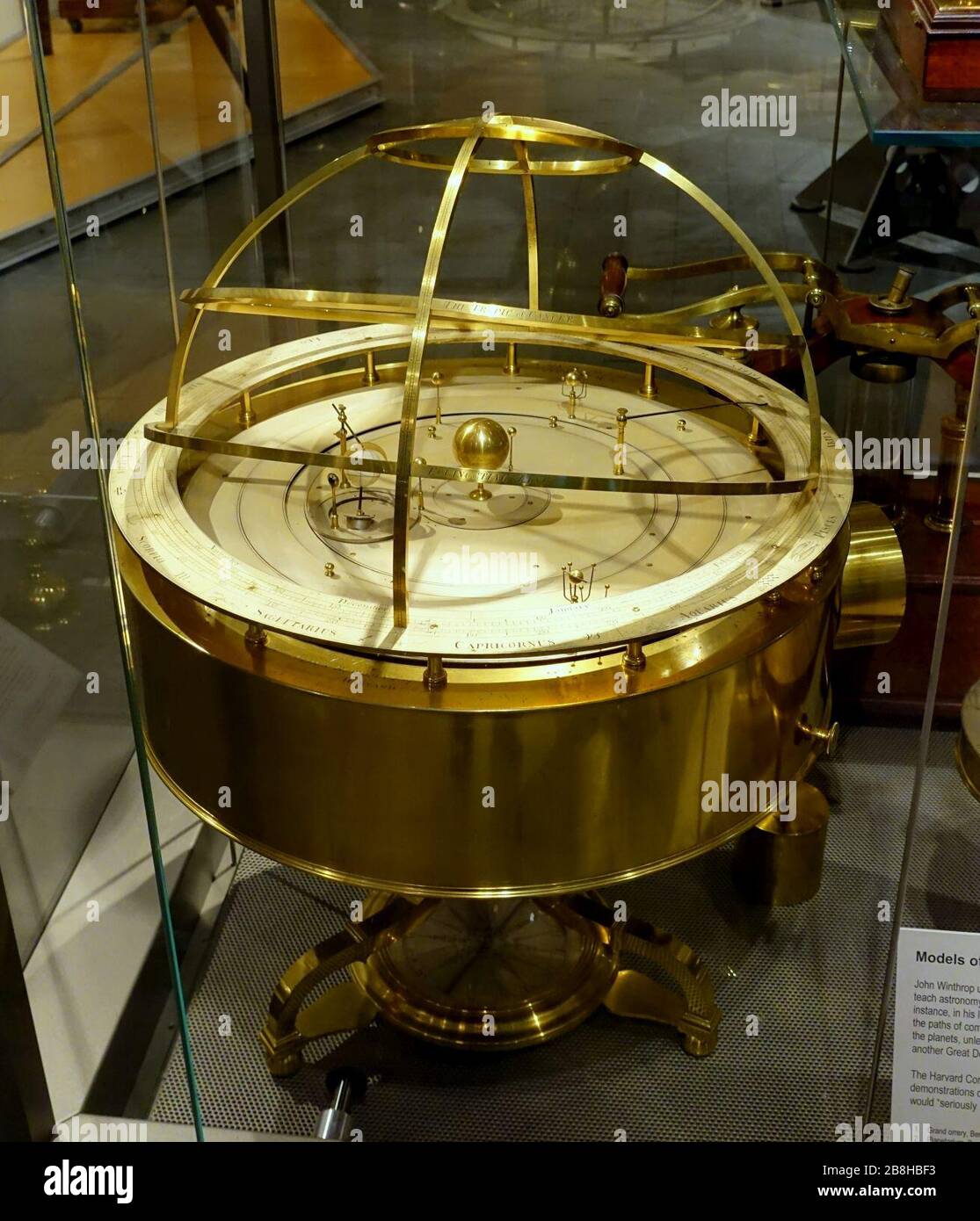 Grand orrery by Benjamin Martin, London, 1767 Stock Photo - Alamy