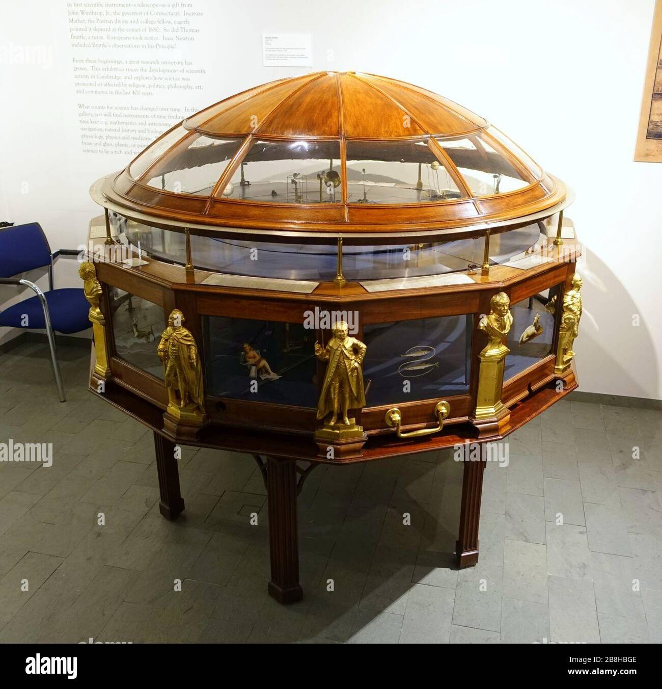 Grand Orrery by Joseph Pope, Boston, 1776-1786 Stock Photo - Alamy