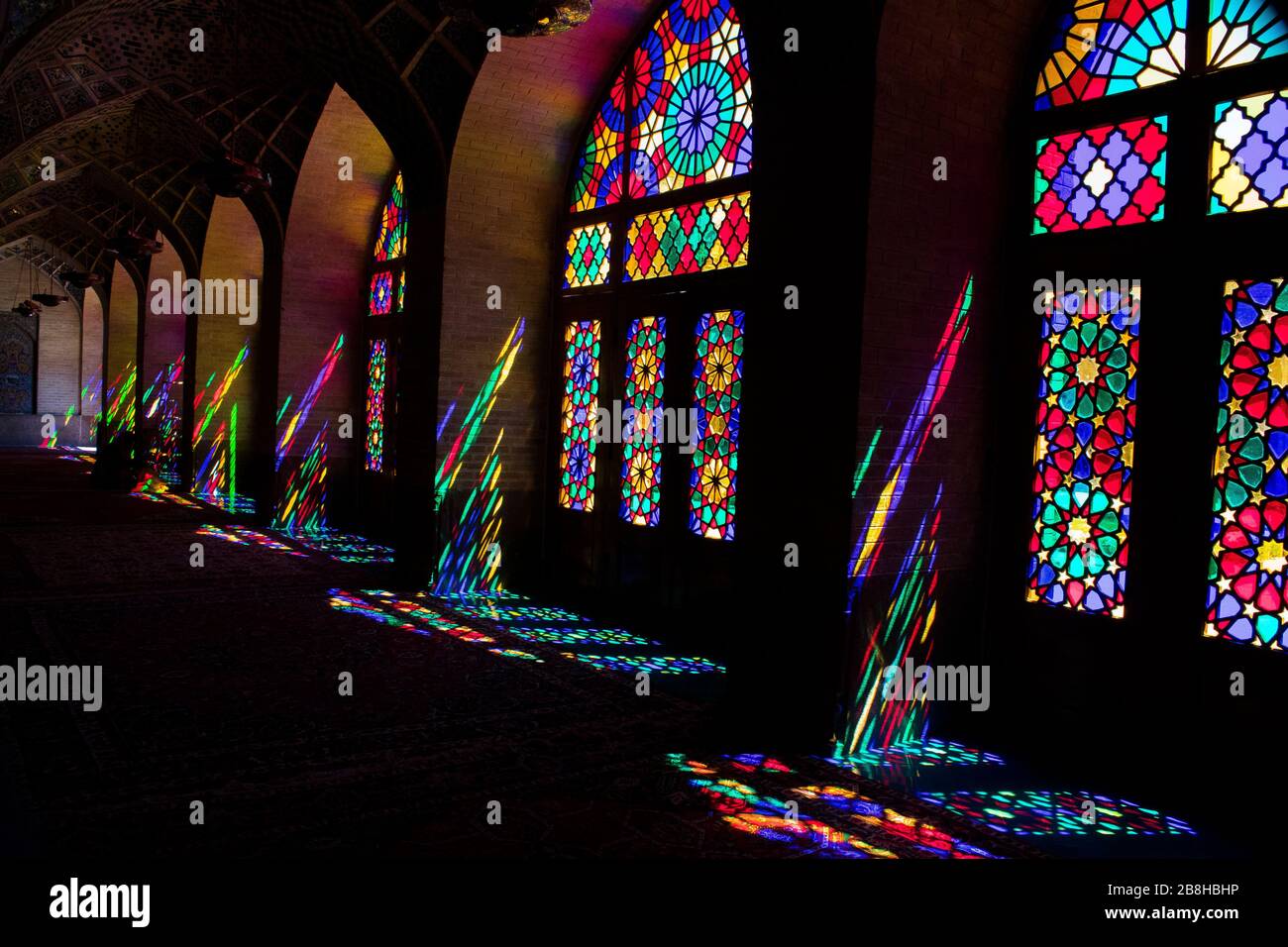 Colorfull Monument in Iran Stock Photo - Alamy