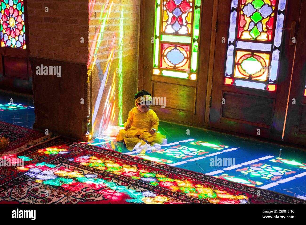 Colorfull Monument in Iran Stock Photo - Alamy