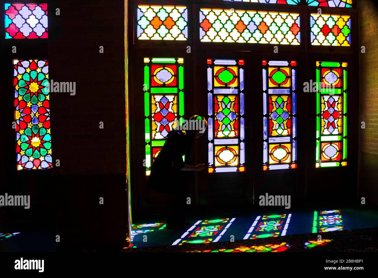 Colorfull Monument in Iran Stock Photo - Alamy