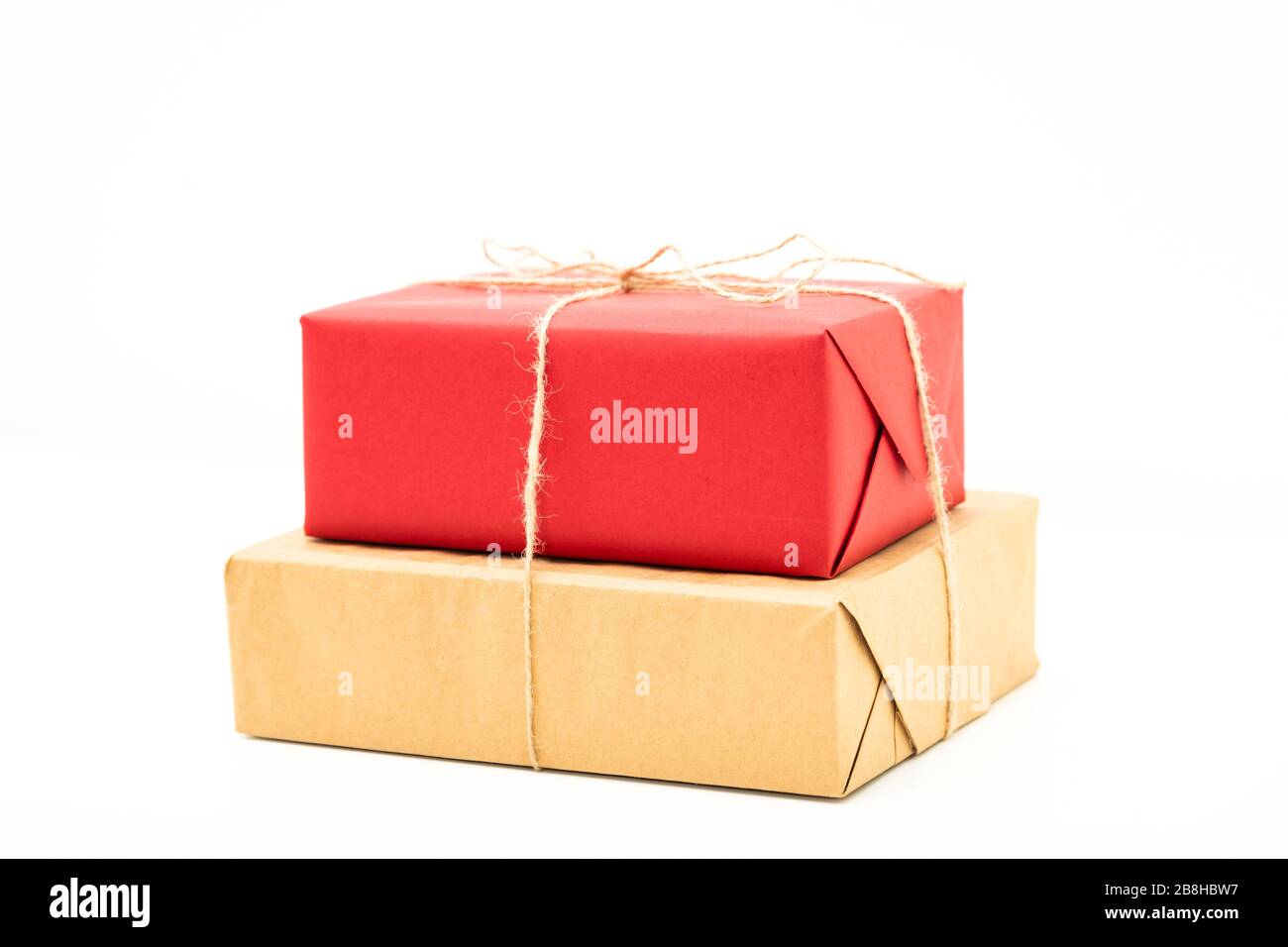 Chinese red traditional gift box Stock Photo - Alamy