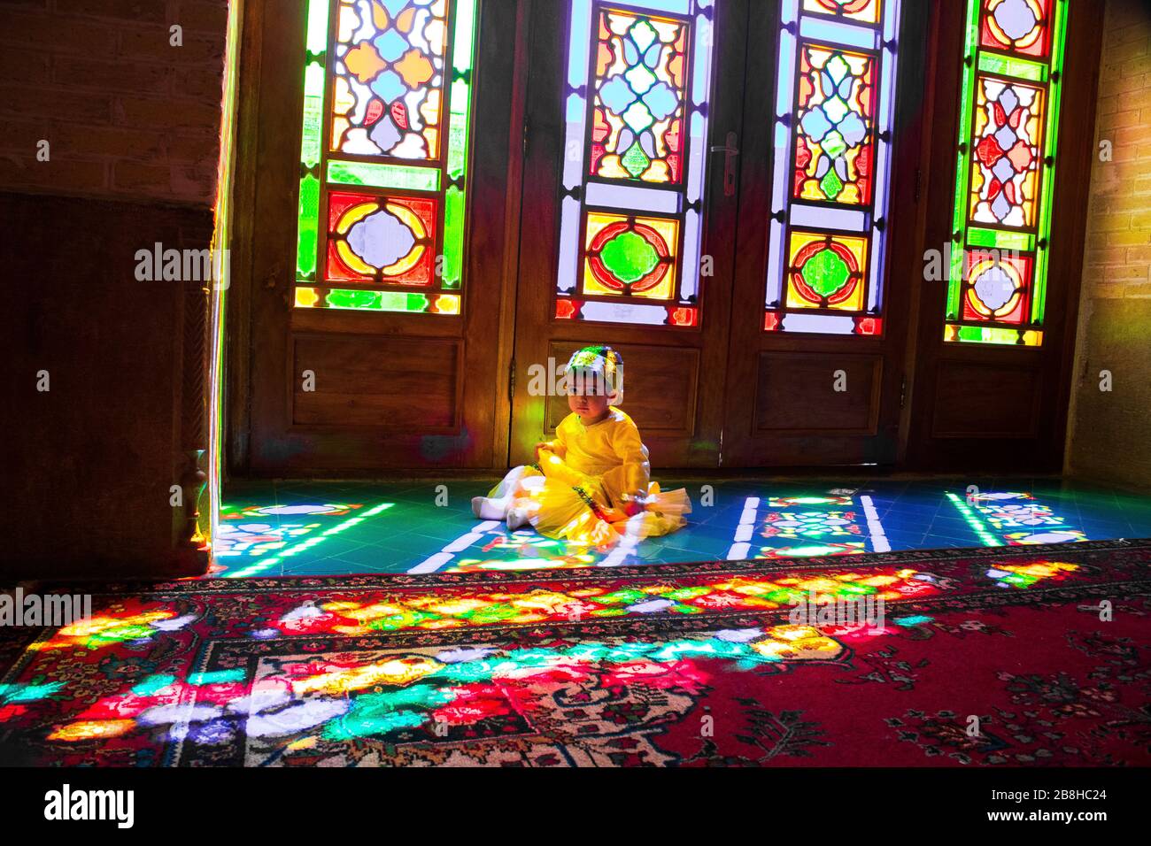 Colorfull Monument in Iran Stock Photo - Alamy