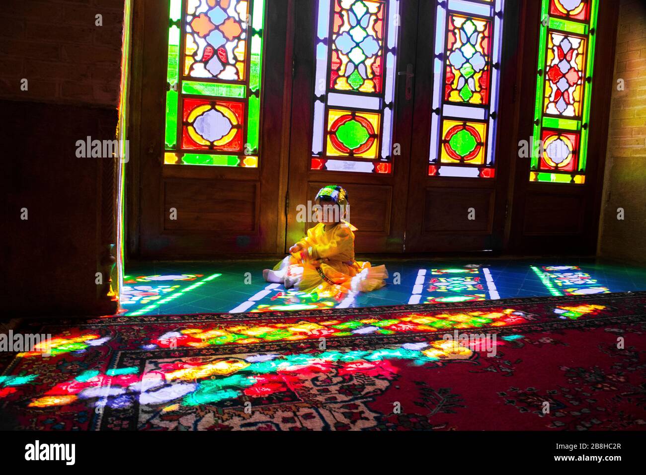 Colorfull Monument in Iran Stock Photo - Alamy