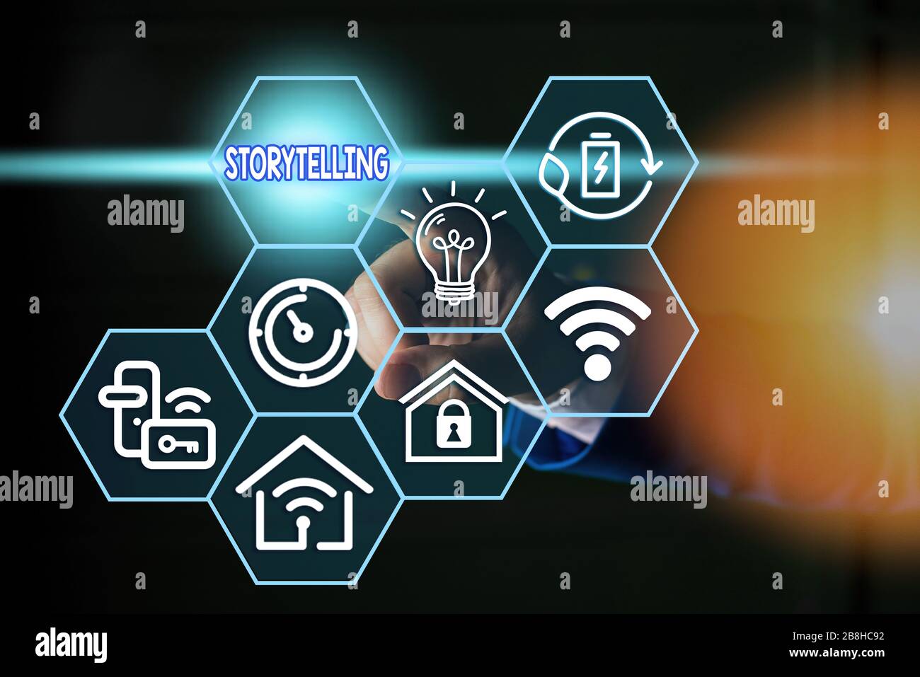 Text sign showing Storytelling. Business photo text activity writing ...