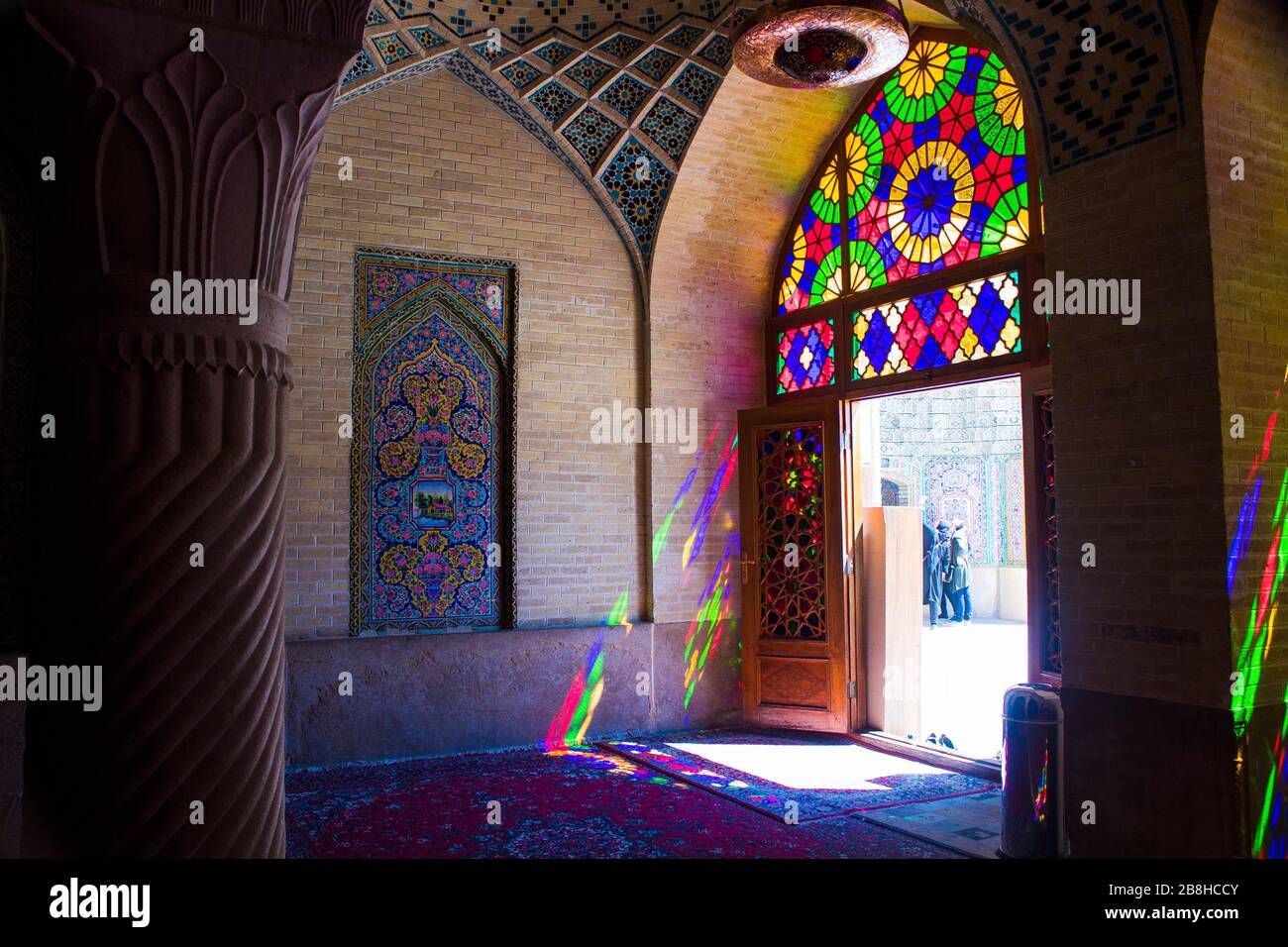 Colorfull Monument in Iran Stock Photo - Alamy