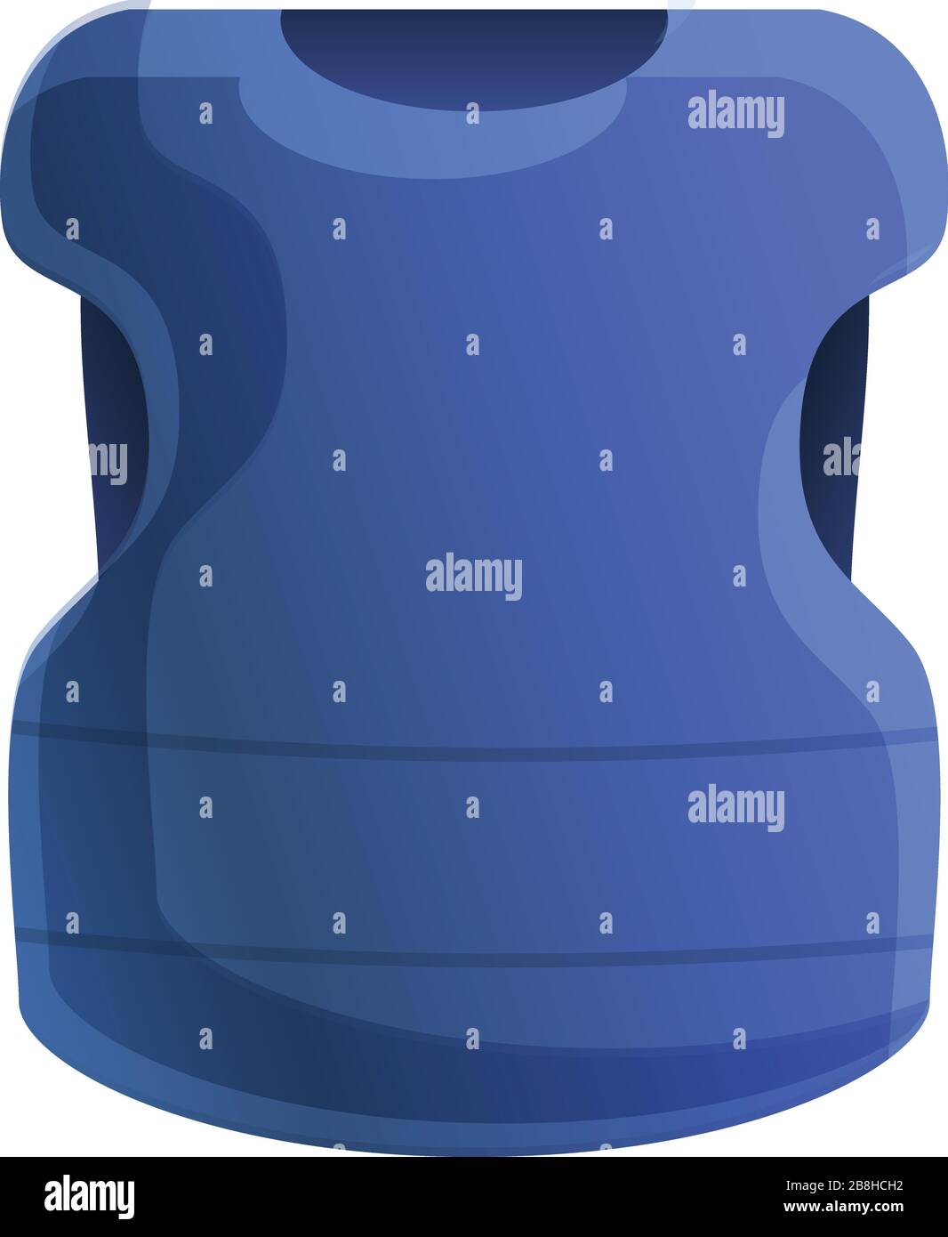 Bulletproof icon. Cartoon of bulletproof vector icon for web design ...