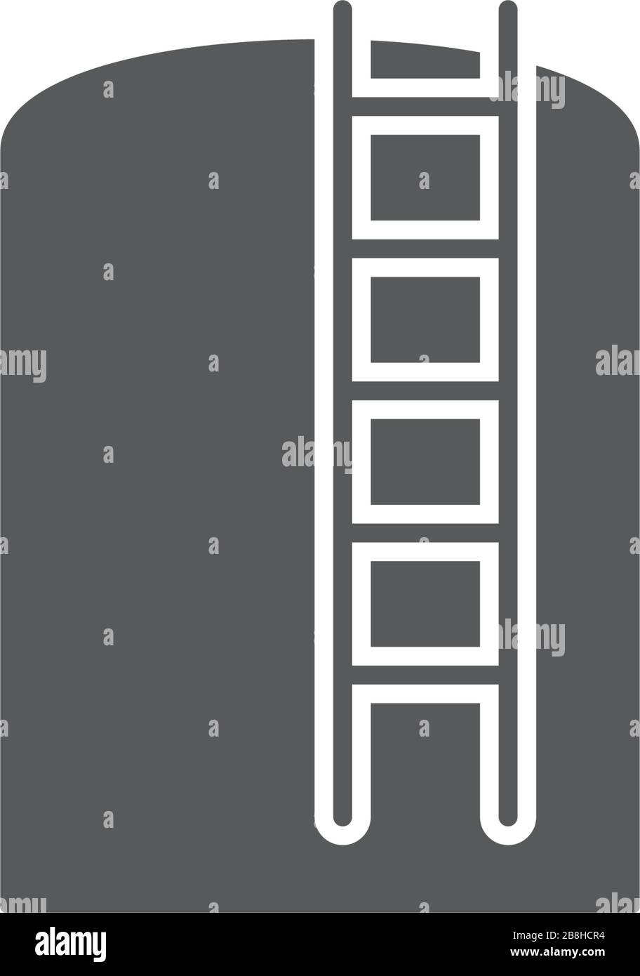 storage tank vector icon concept, isolated on white background Stock ...