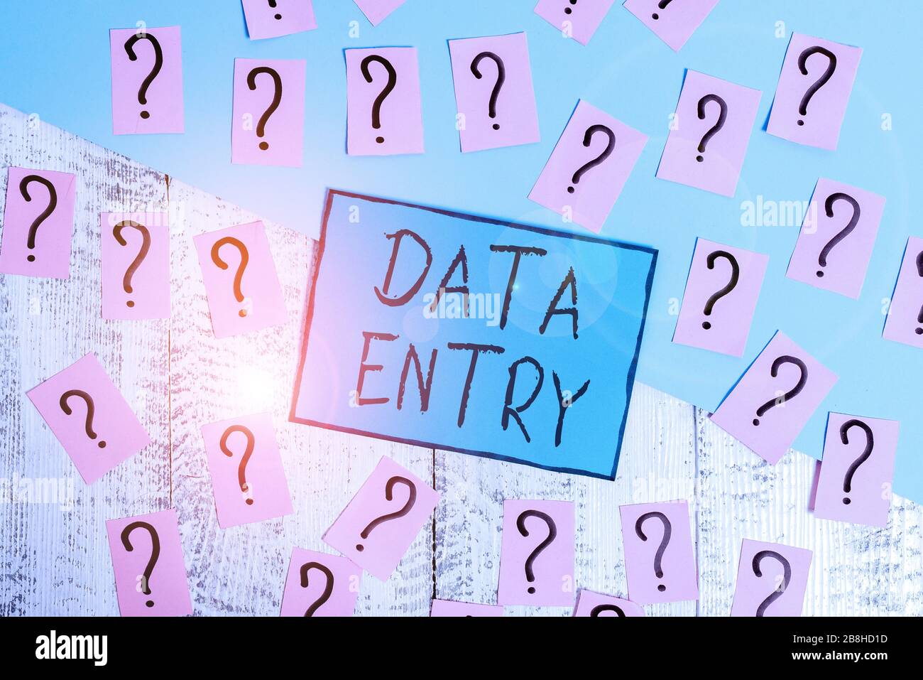 Text sign showing Data Entry. Business photo text process of inputting ...