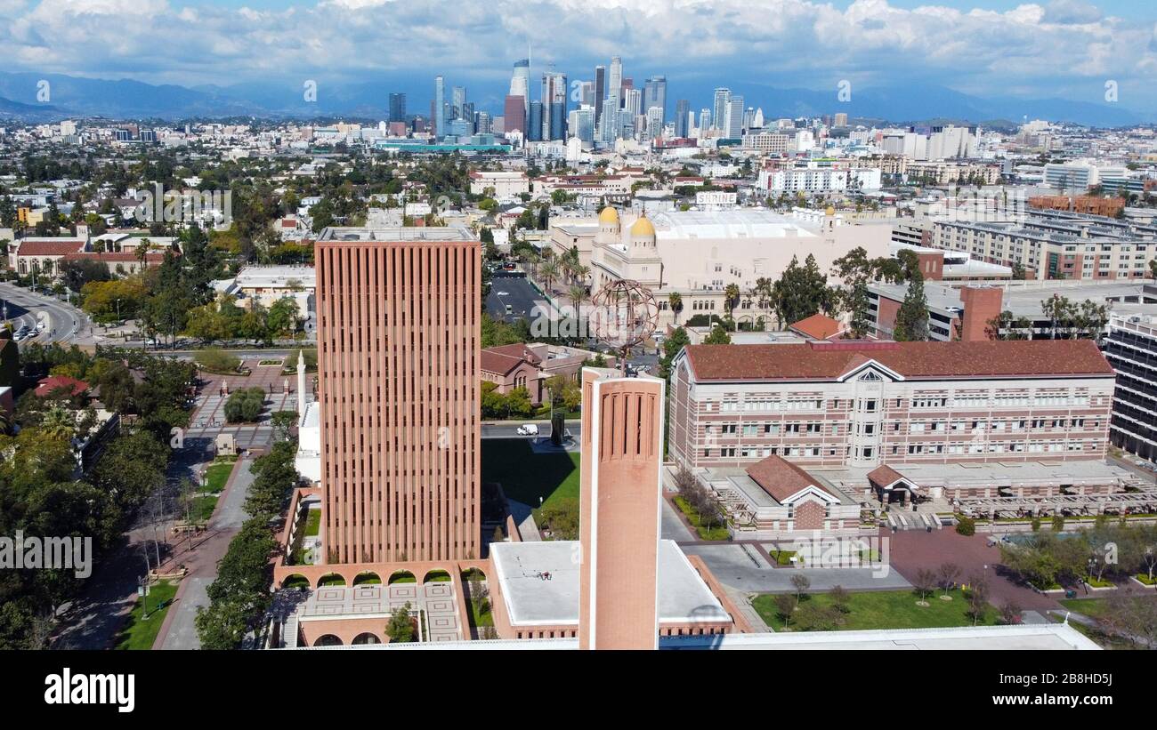 Usc campus aerial hi-res stock photography and images - Alamy