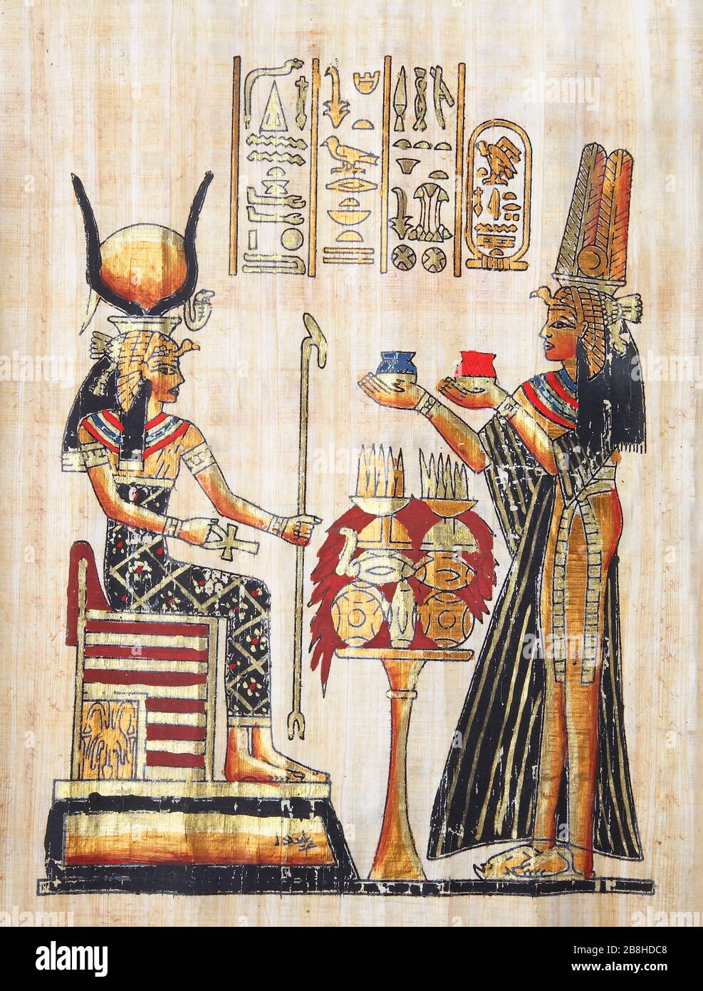 Ancient papyrus scribe hi-res stock photography and images - Alamy