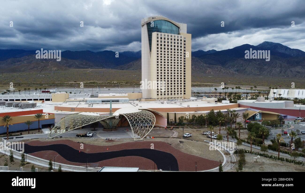 General overall aerial view of Morongo Casino, Resort and Spa, Friday ...