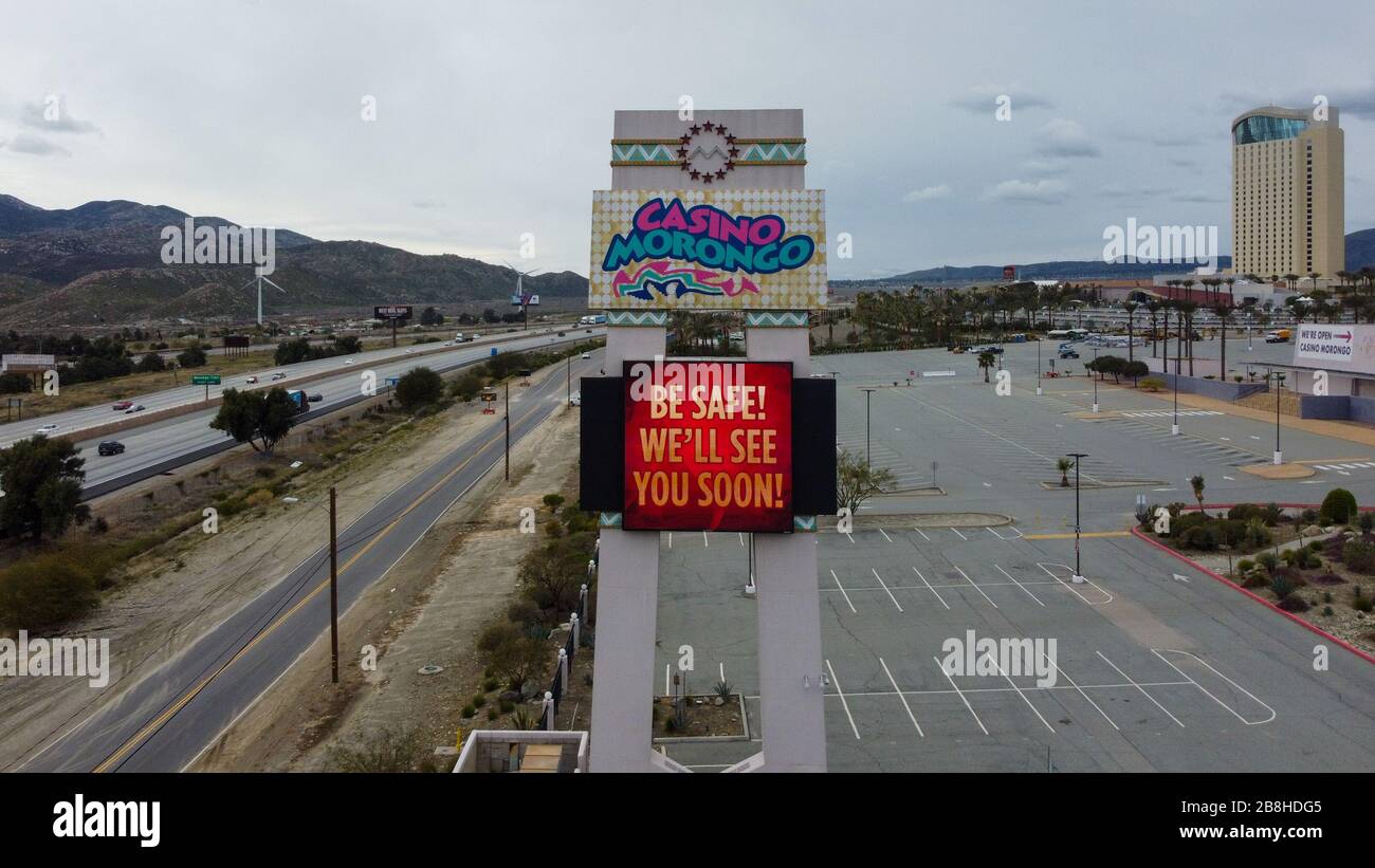 General overall aerial view of Morongo Casino, Resort and Spa, Friday ...
