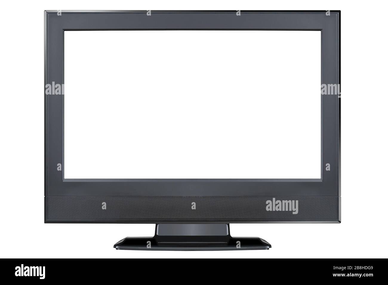 Includes clipping path for TV outline and screen Stock Photo - Alamy