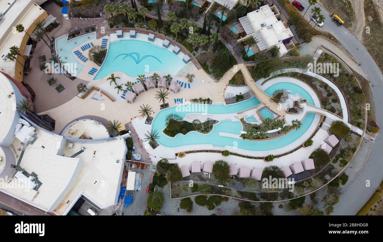 General overall aerial view of Morongo Casino, Resort and Spa, Friday ...