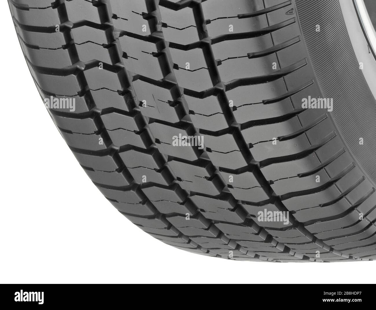 Illustration of Car Tire isolated on white background with clipping ...