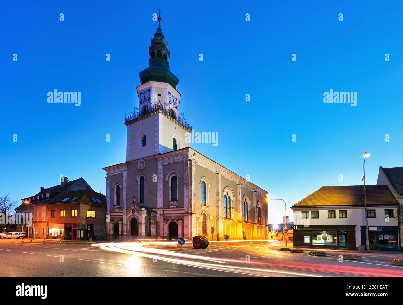 Europe small city church architecture hi-res stock photography and ...