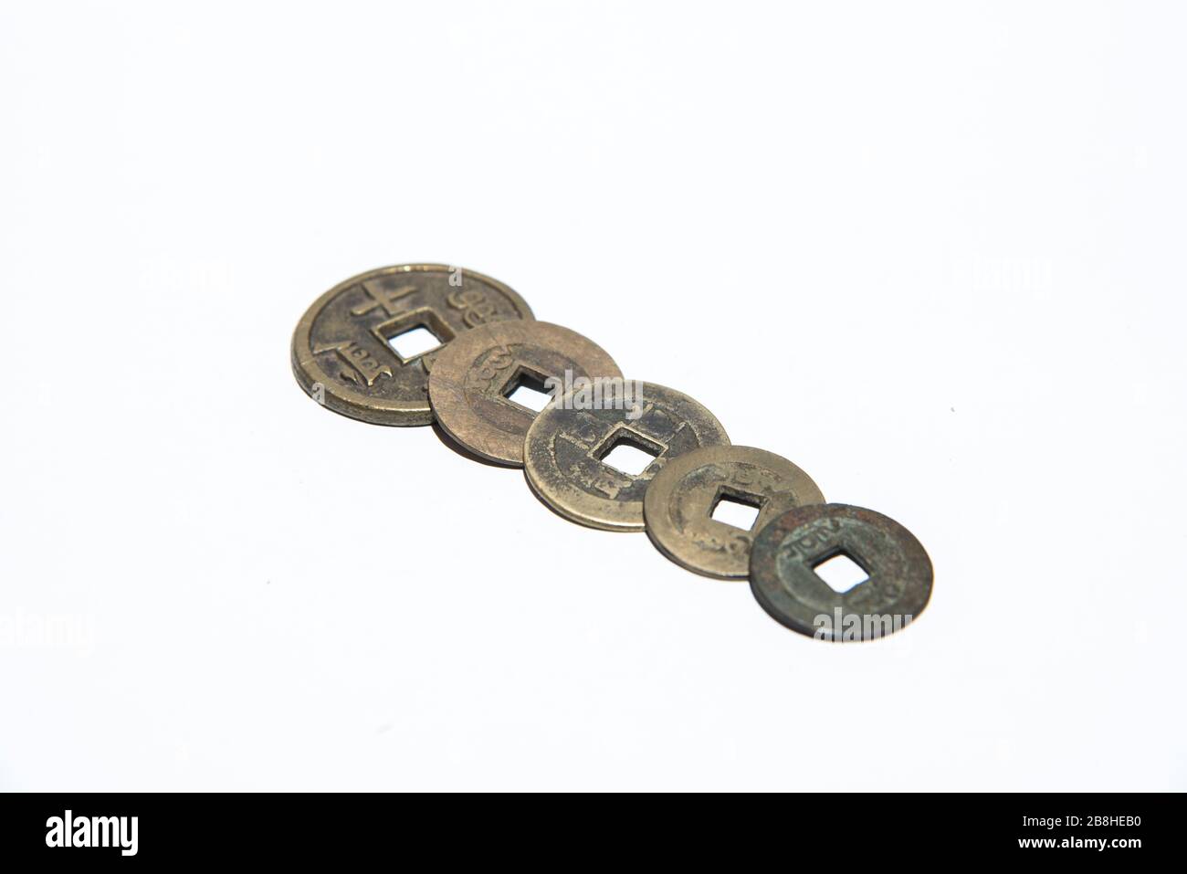 Chinese ancient coins hi-res stock photography and images - Alamy