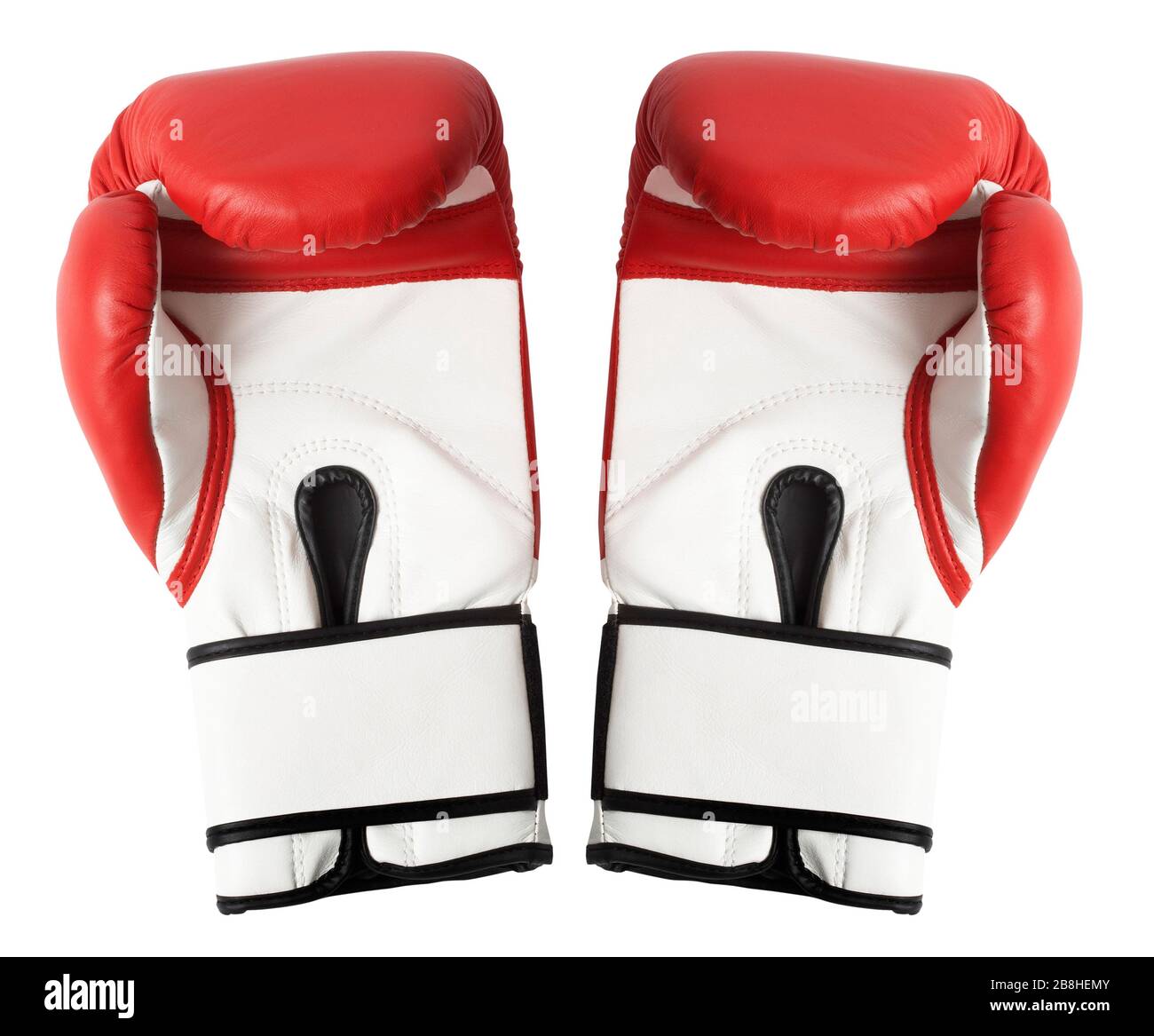 Boxing gloves isolated on white Stock Photo - Alamy