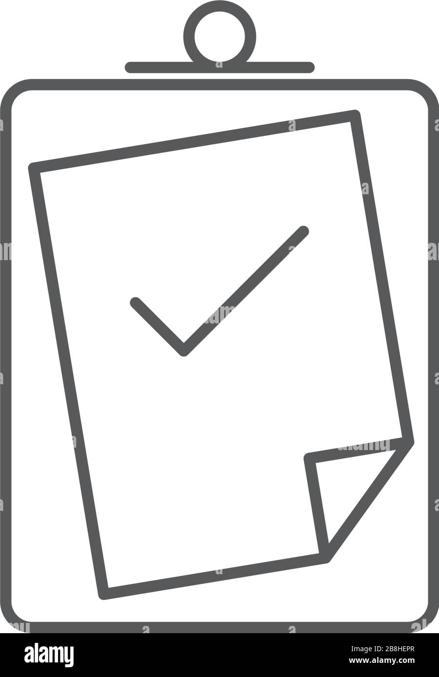 clipboard checklist vector icon concept, isolated on white background ... clipboard checklist vector icon concept, isolated on white background ...