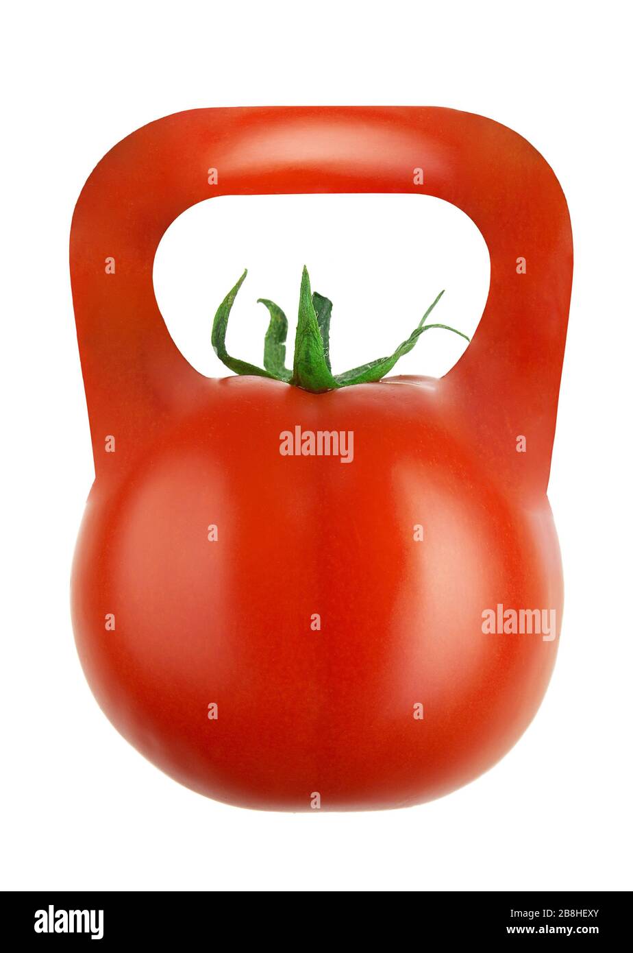 Weight-tomato isolated on white background with clipping path Stock ...