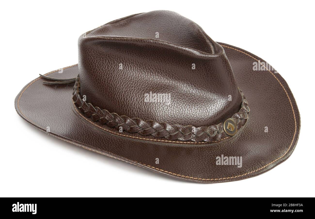 Close up cowboy hat Cut Out Stock Images & Pictures - Alamy