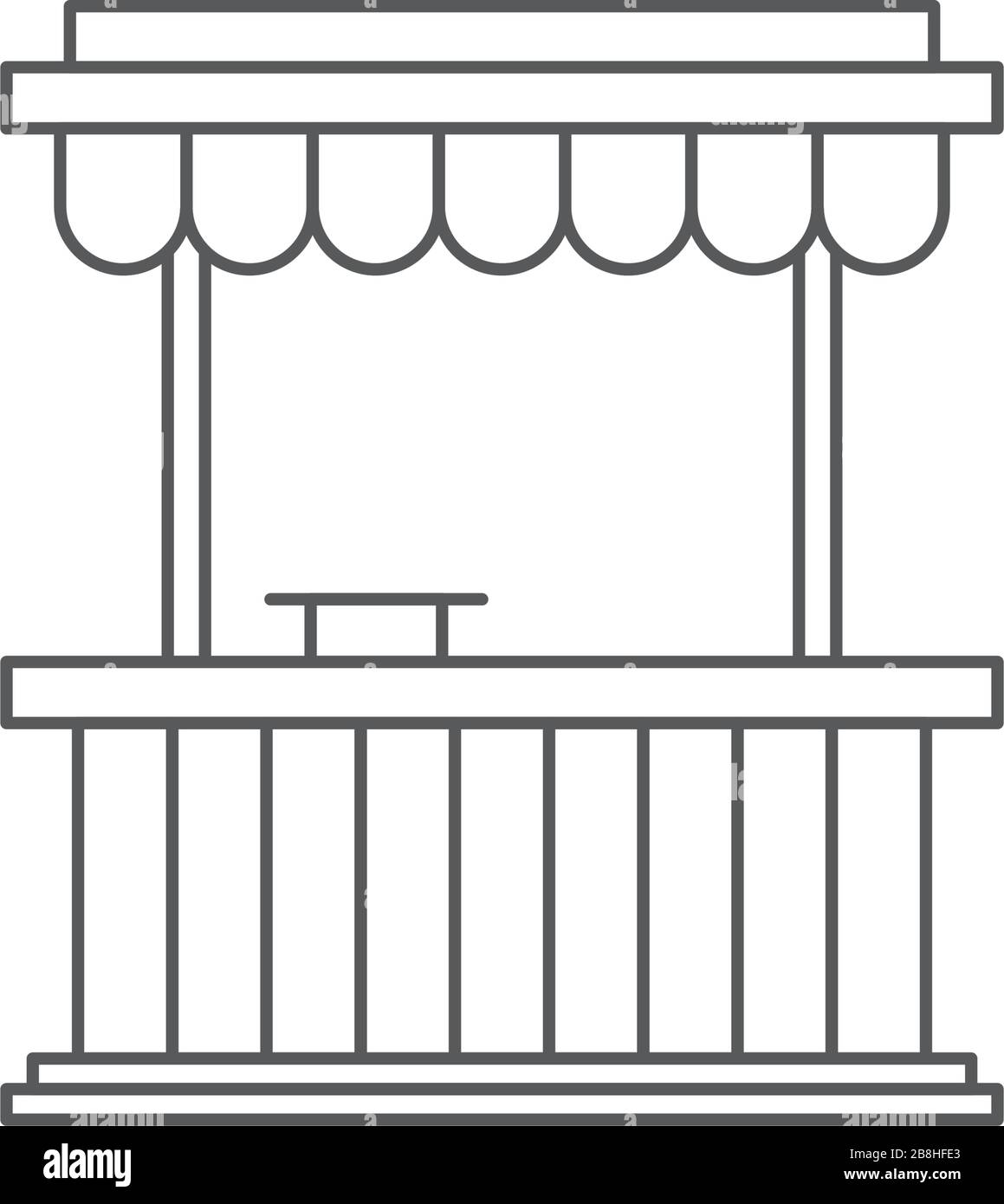 Vegetable Stand Illustration High Resolution Stock Photography and ...