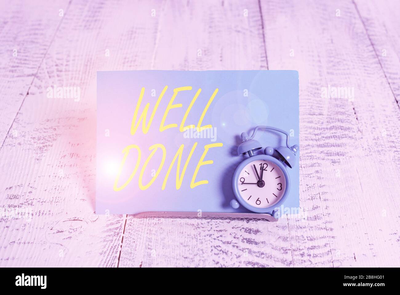 Handwriting text Well Done. Conceptual photo used praising ...