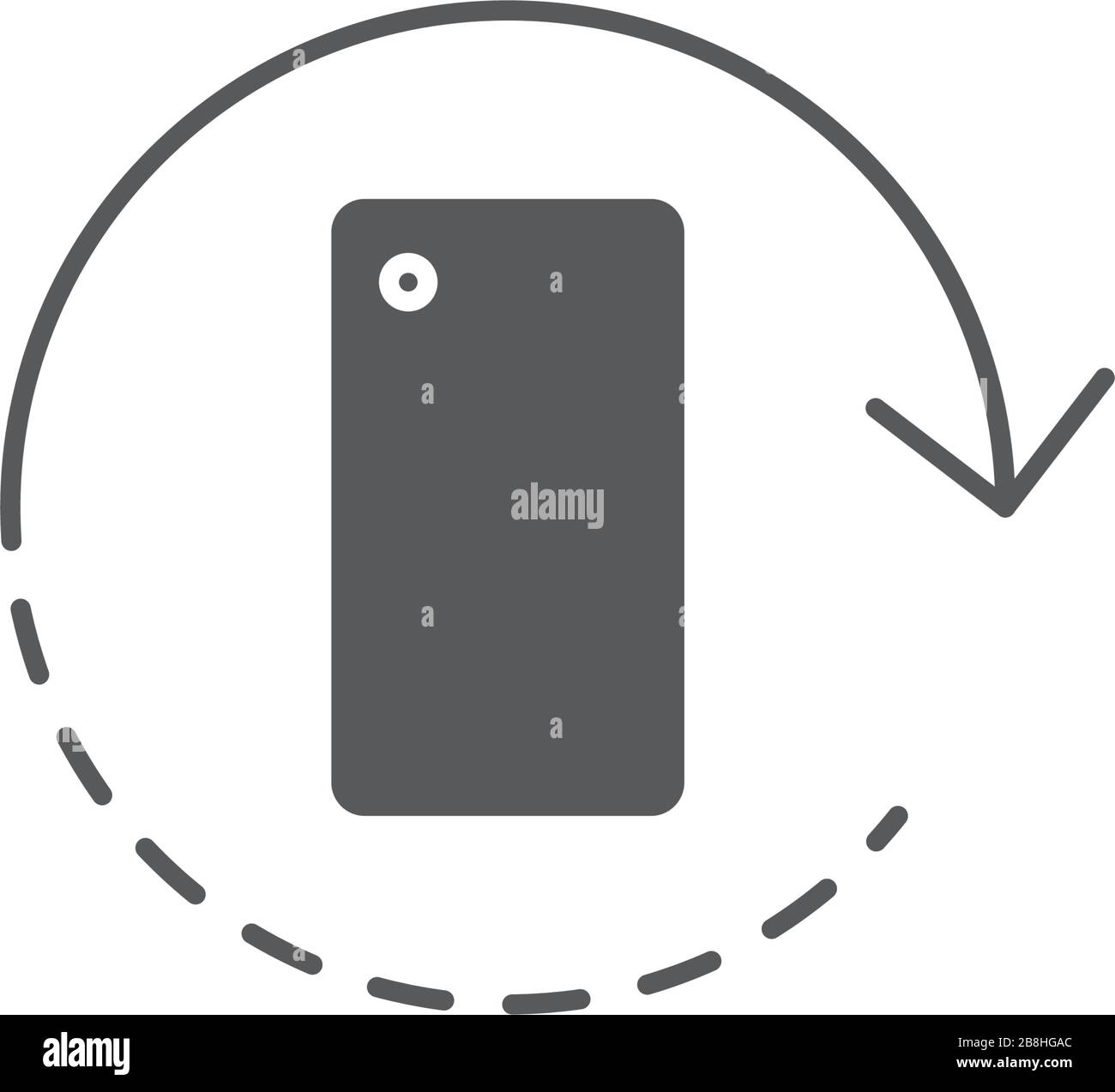 mobile camera rotate vector icon, isolated on white background Stock ... mobile camera rotate vector icon, isolated on white background Stock ...