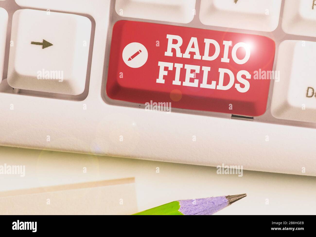Text sign showing Radio Fields. Business photo text electromagnetic ...