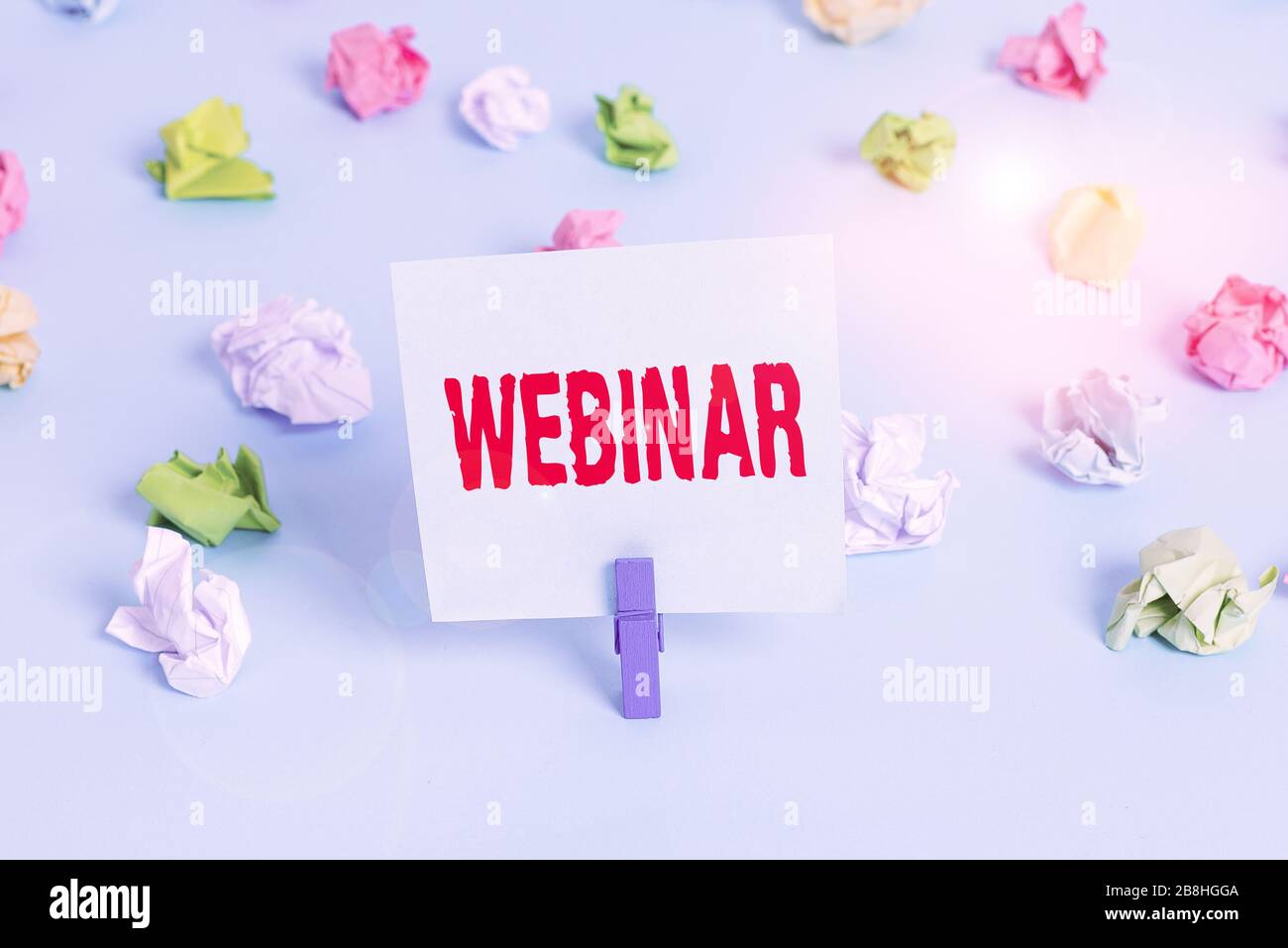 Text sign showing Webinar. Business photo showcasing seminar or other ...