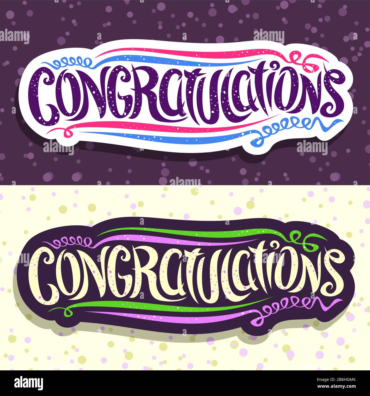 Congratulations word hi-res stock photography and images - Alamy