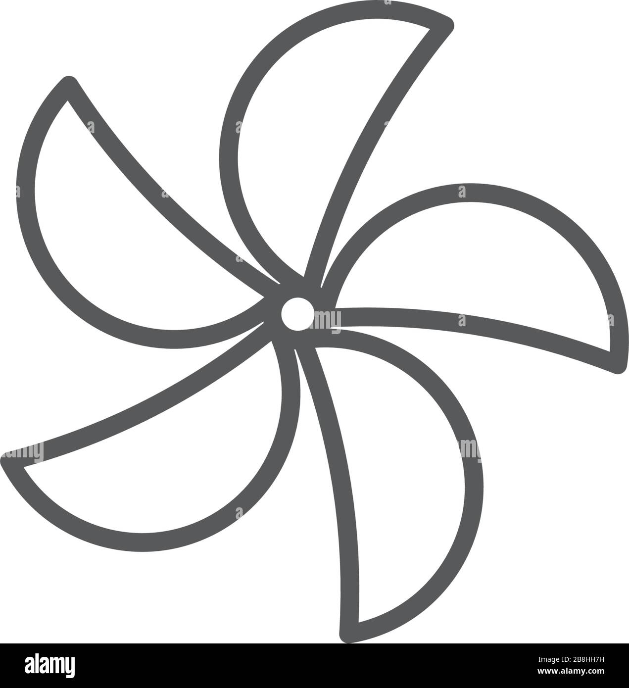Pinwheel spinning icon hi-res stock photography and images - Alamy