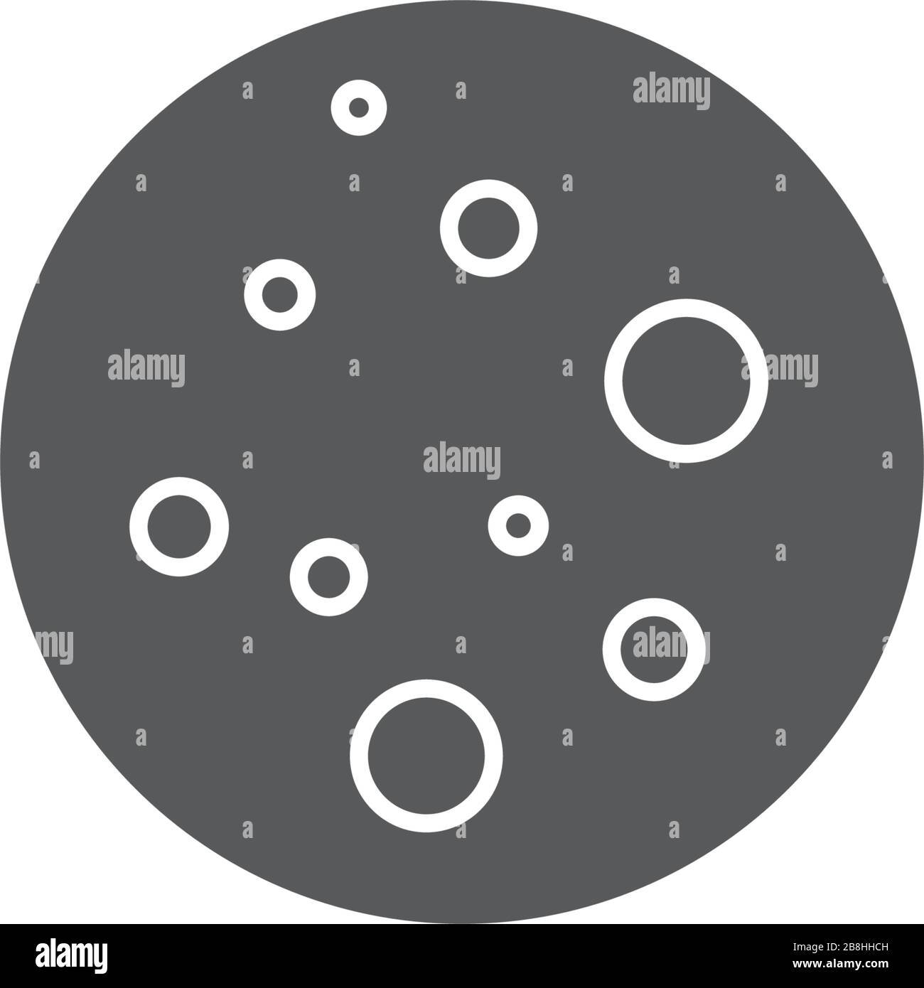 Bacteria petri dish black background Stock Vector Images - Alamy